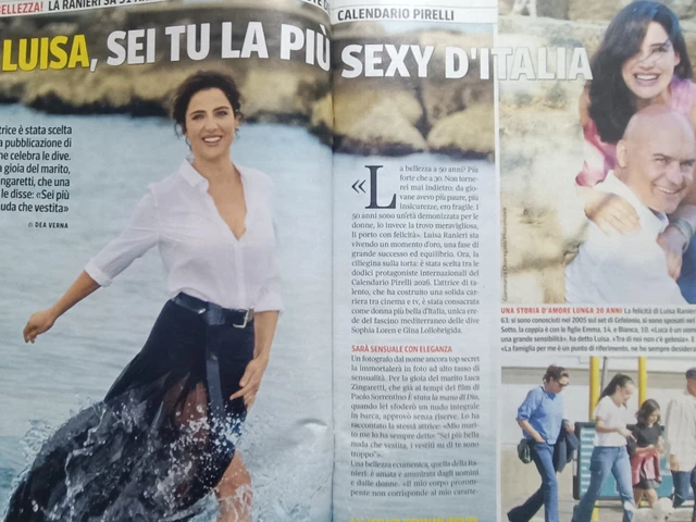 OGGI 2025 29.LUISA Ranieri,Jannic Sinner, Elodie di Patrizi,Maria De ...