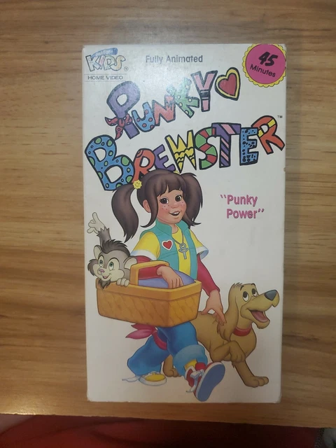 PUNKY BREWSTER PUNKY Power Animated Cartoon VHS 1985 Show £7.25 ...