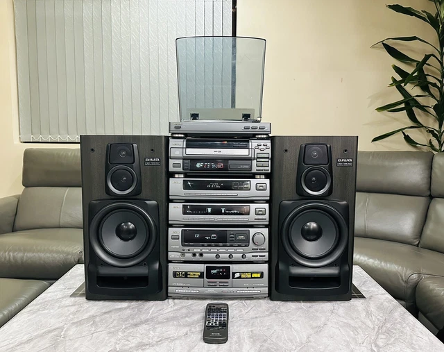 AIWA MX-Z9500M STEREO Stack System HiFi Separates Speakers + Remote £ ...