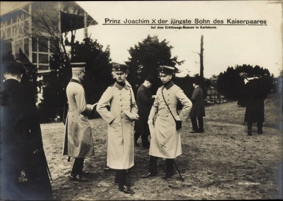 AK BERLIN LICHTENBERG Karlshorst, Prinz Joachim von Preußen,... - 10803176 EUR 21,25 - PicClick DE