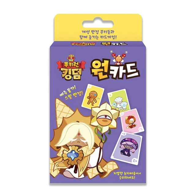 COOKIE RUN KINGDOM Playing Game 72 Cards Characters Board Game One card ...