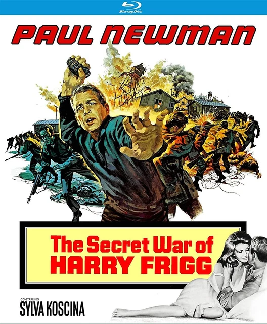 THE SECRET WAR of Harry Frigg (Blu-ray) Paul Newman Sylva Koscina (US ...