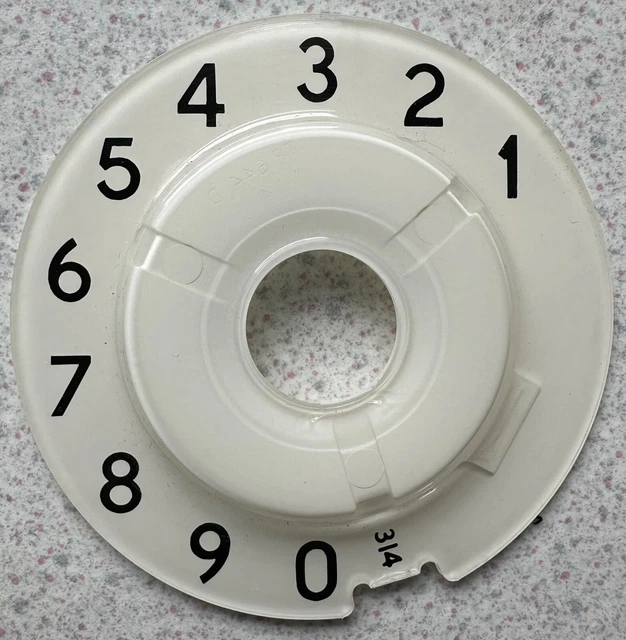GENUINE GPO NO12 Perspex dial face Numbers 314 model. £12.00 - PicClick UK