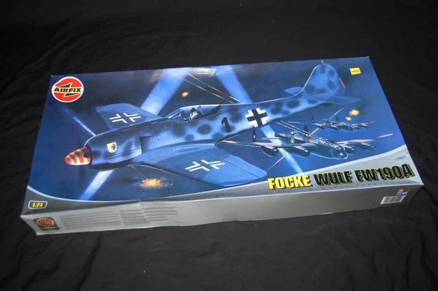 AIRFIX 1/24 SCALE Focke Wulf Fw 190 A-5 / A-6 / F-2 Model Kit £31.00 - PicClick UK