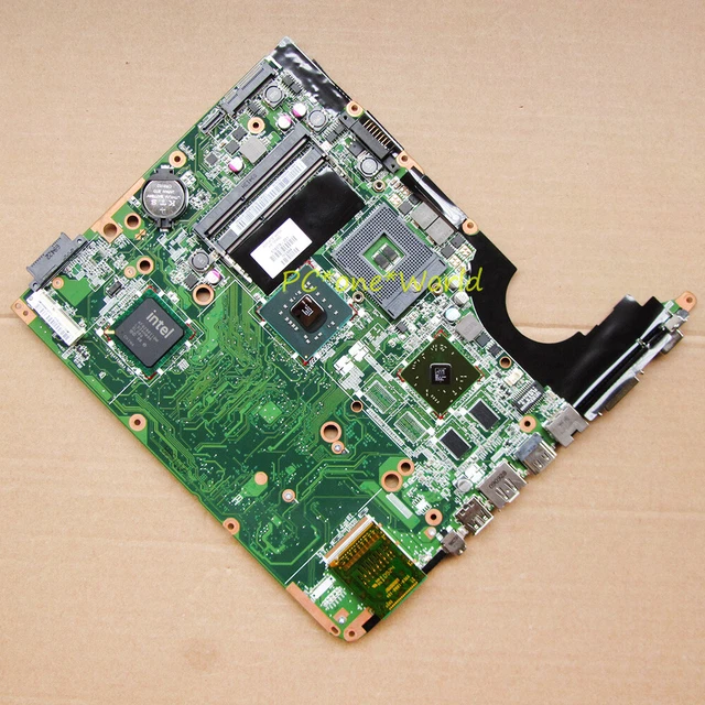 HP DV6 LAPTOP motherboard 578378-001 Intel PM45 ATI Radeon HD 6770M skt ...