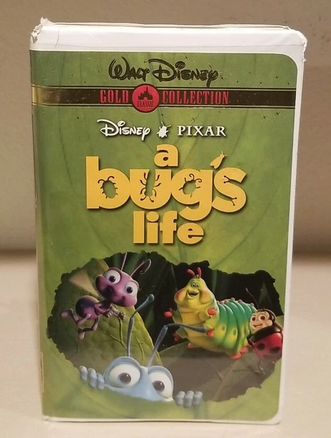 WALT DISNEY AND Pixar: A Bug’s Life (VHS, 2000, Gold Collection Edition ...