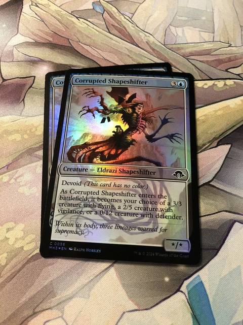 X2 LAMINA MUTAFORMA Corrotta Orizzonti Moderni 3 MH3 MTG Magic Pack ...