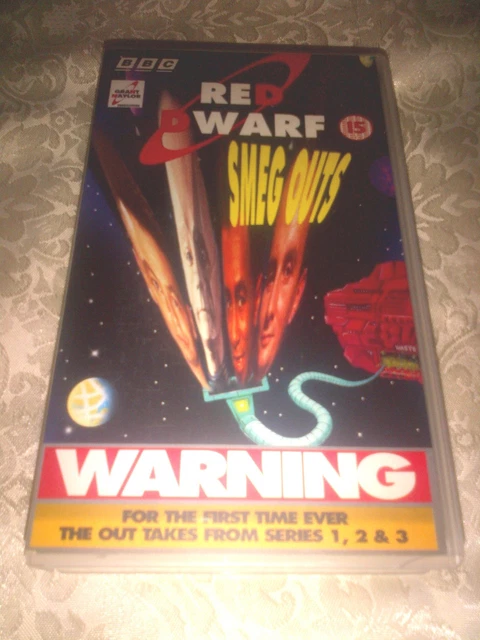 BBC RED DWARF Smeg Outs Craig Charles Chris Barrie Doug Naylor PALVHS ...