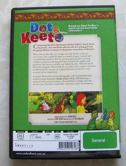 DOT & KEETO DVD Animation All Region see below $12.95 - PicClick AU