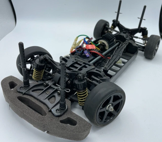 FOR PARTS TAMIYA TB02 TB-02 chassis with motor and ESC £102.26 - PicClick UK