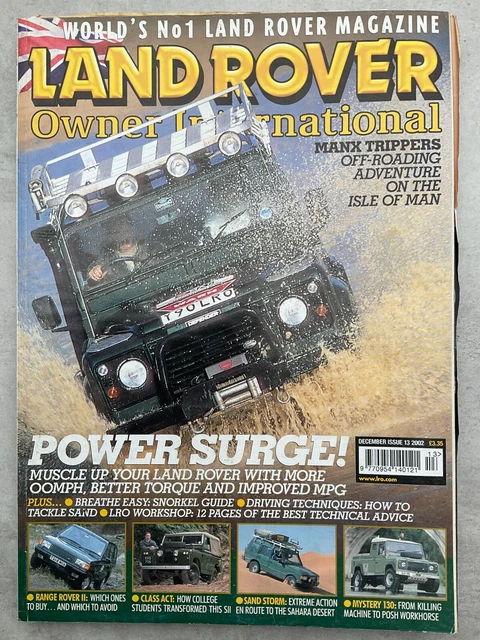LAND ROVER OWNER International Magazine - December 2002 - RR 2, Mystery ...