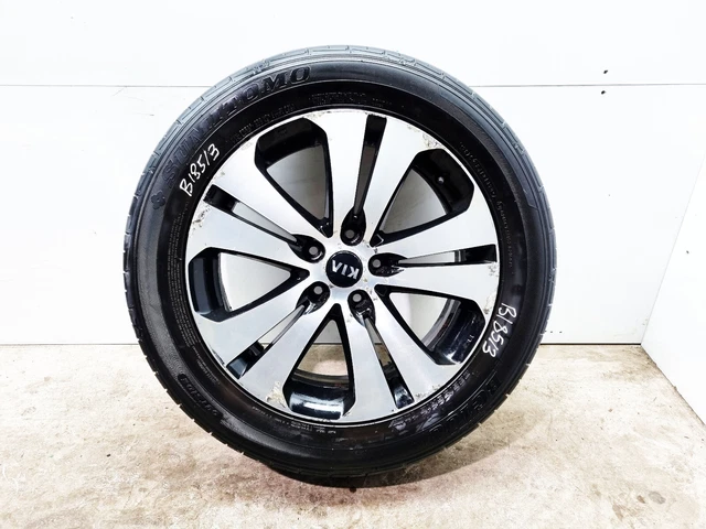KIA SPORTAGE MK3 18” Inch Alloy Wheel With Damaged Tyre 235/55/R18 2010 ...