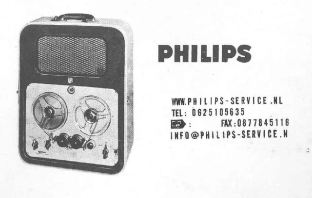 PHILIPS EL3530 SCHEMATIC Diagram Service Manual Circuit Diagram ...