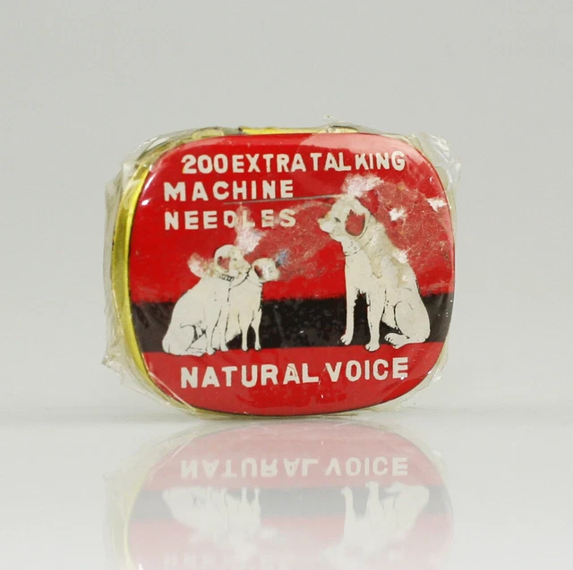GRAMOPHONE NEEDLE TIN - Talking Machine Needles 'Natural Voice ...