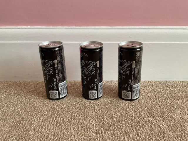 LIMITED EDITION FLAVOUR Coca-Cola Coke Zero Sugar Rosalia Movement 2023 ...