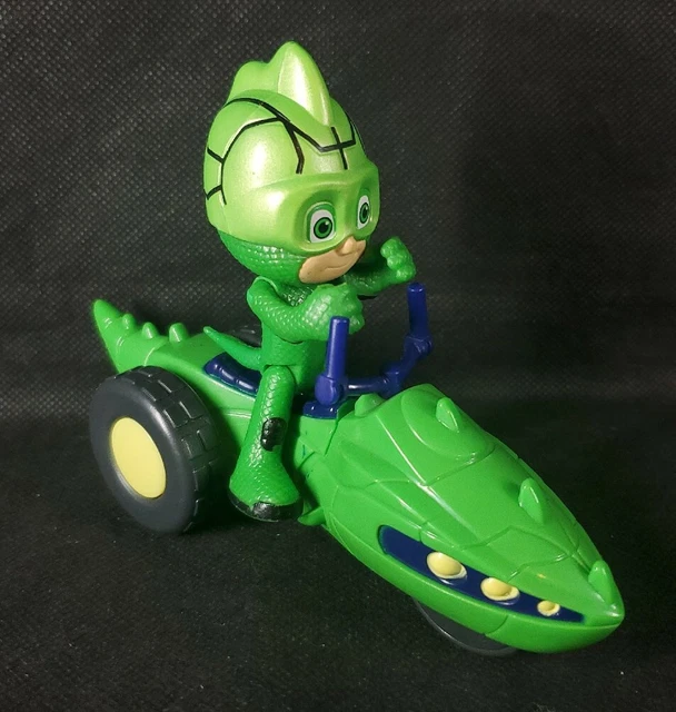 PJ MASKS SUPER Moon Adventure Space Rover Gekko Vehicle & Action Figure ...