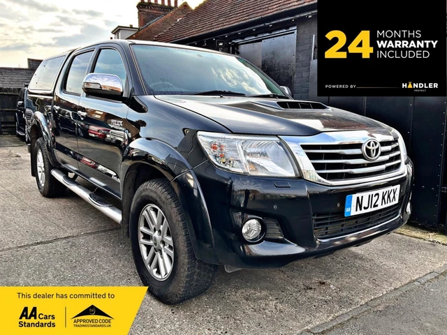 2012 TOYOTA HILUX 3.0 D-4D Invincible 4WD Euro 5 4dr PICK UP Diesel ...