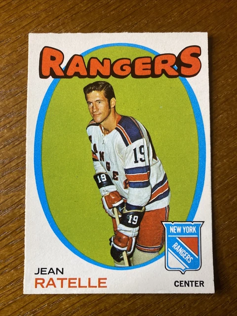 1971-72 OPC O-PEE-CHEE Hockey #97 Jean Ratelle New York Rangers HOF NM ...