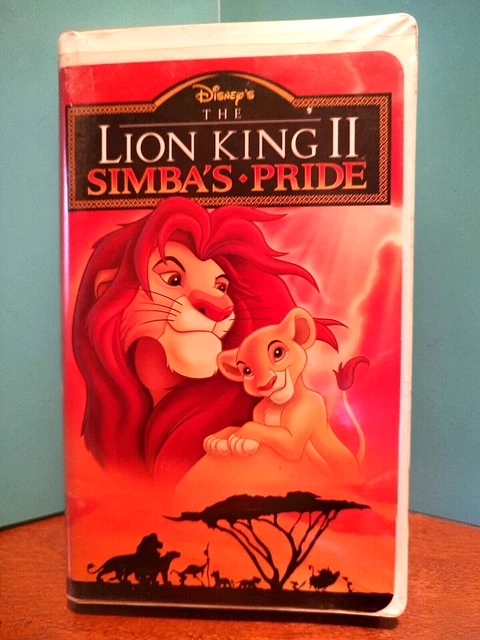 The Lion King Ii Simbas Pride Disney Animated Vhs Tape In Clamshell Case 1721 Picclick Ca 
