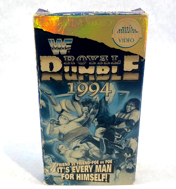 WWF WWE ROYAL Rumble 1994 VHS Pro Wrestling Coliseum Video £22.65 ...