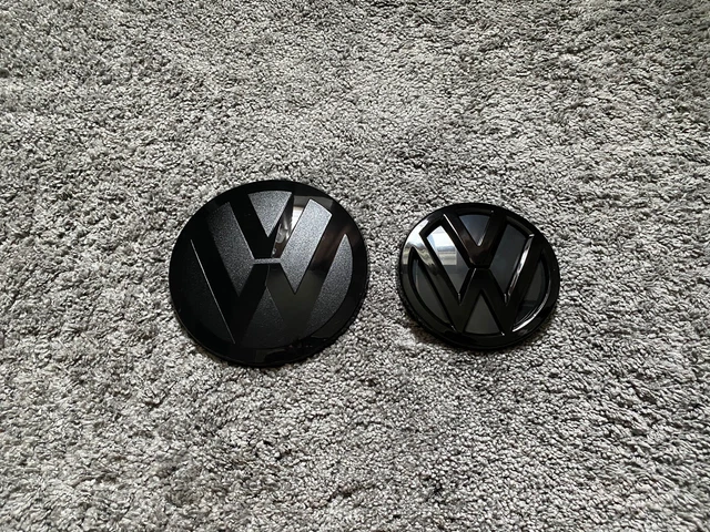 Vw Emblem Schwarz Golf 7 Facelift