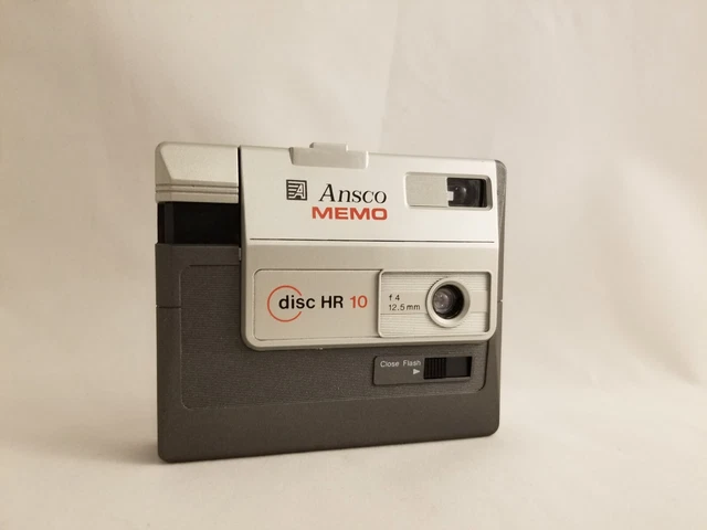 VINTAGE DISC CAMERA. ANSCO MEMO DISC HR10 CAMERA. £6.02 - PicClick UK