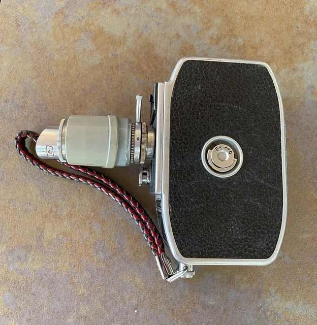 VTG SWISS 1950S Paillard Bolex L8 Movie Camera w/ Elgeet Auto-Ex Lens ...