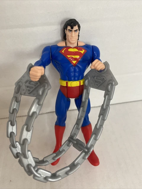 VINTAGE 1995 KENNER Power Flight Superman Man Of Steel Figure - Near ...
