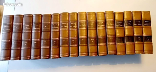 COLLECTION REVUE DES Deux Mondes 1923 1924 EUR 150,00 - PicClick FR