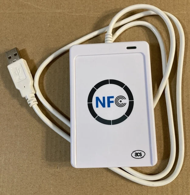 ACS USB NFC Card Reader Writer ACR122U-A9 Contactless RFID Smart Card ...