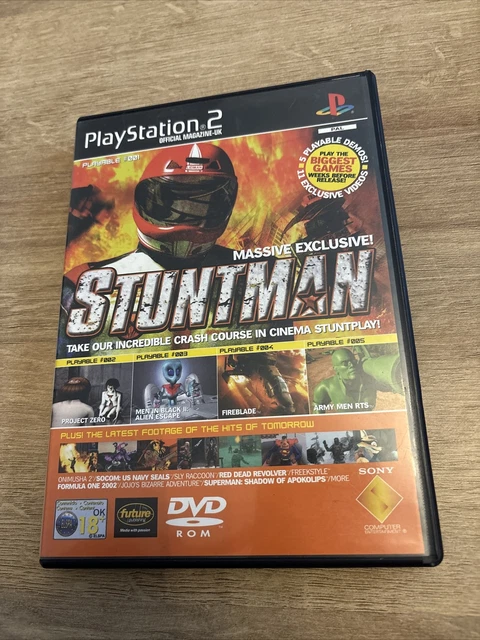 PLAYSTATION 2 OFFICIAL Magazine Demo Disc #23 Stuntman Project Zero ...