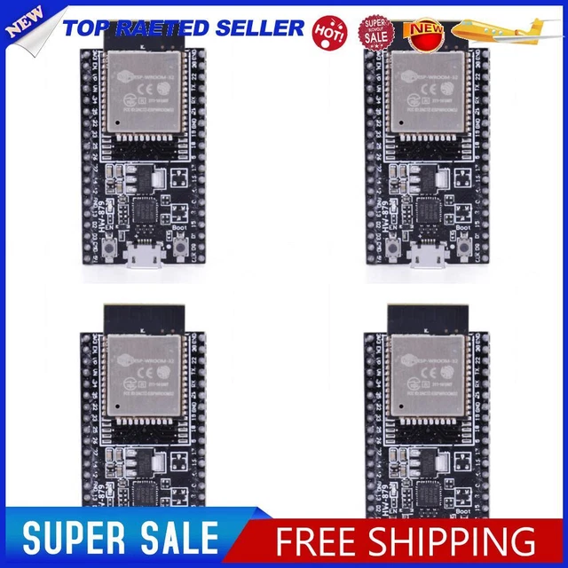 ESP32 DEVELOPMENT BOARD 500mA ESP32-DevKitC Core Board WiFi Bluetooth-compatible $40.03 ...