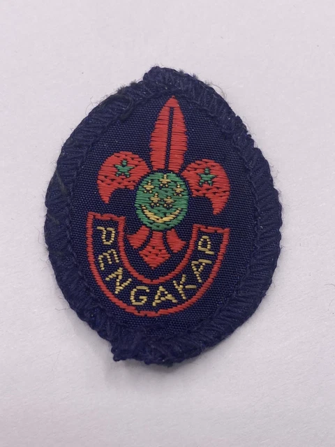 VINTAGE BOY SCOUTS Of Malaysia Pengakap Cloth Badge. £3.50 - PicClick UK