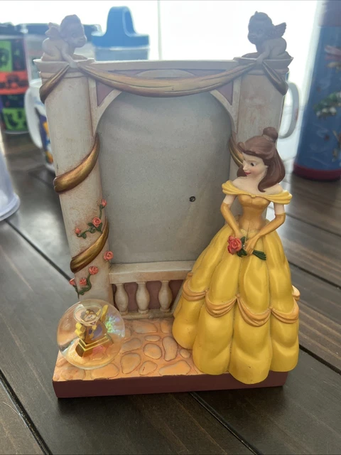 DISNEY PRINCESS BELLE Beauty and the Beast Picture FRAME Mini Snow ...