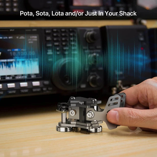 MINI CW KEY Double Paddle Telegraph Key Automatische Morse Code ...