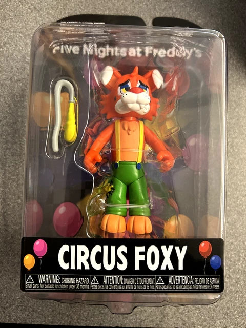 FIVE NIGHTS AT Freddy's FNAF Security Breach Circus Foxy Action Figure ...