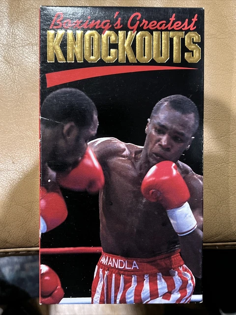 BOXING'S GREATEST KNOCKOUTS (VHS, 1990) Ali, Joe Brown, Joe Frazier ...