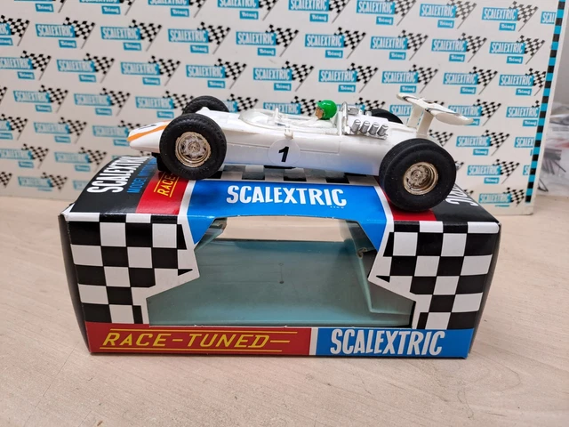 SCALEXTRIC C5 EUROPA Vee N01 Power Sledge Aerofoil Green X Condition ...