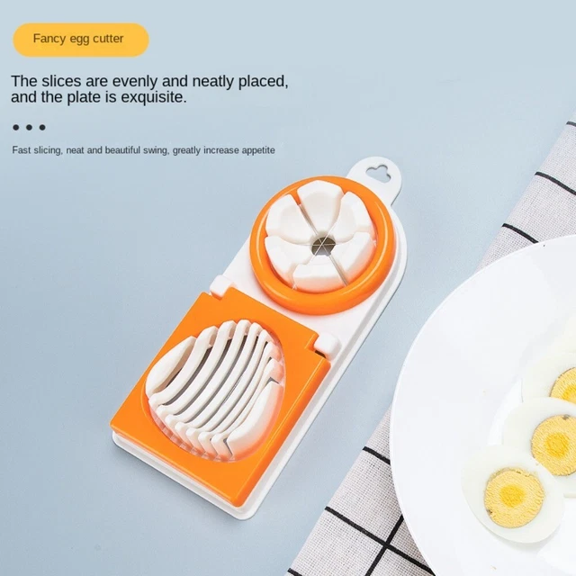304 STAINLESS STEEL Wire Egg Cutter Multifunctional Kitchen Dicer Home ...