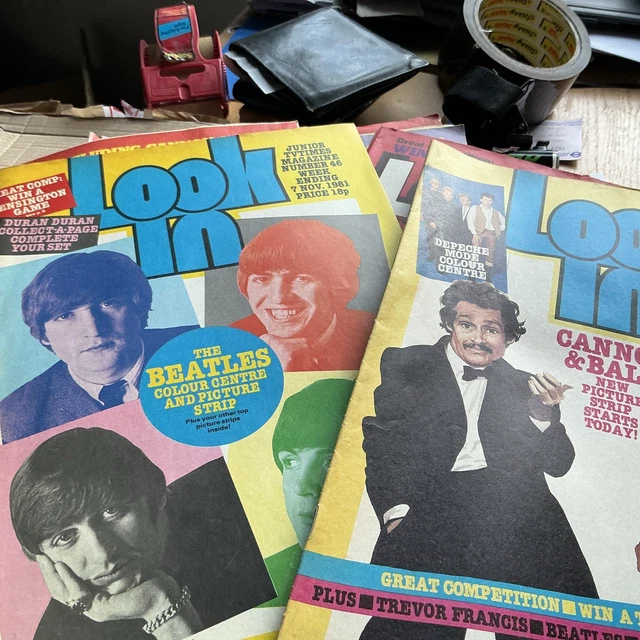 20 X VINTAGE LOOK IN Magazines 1981 £35.02 - PicClick UK