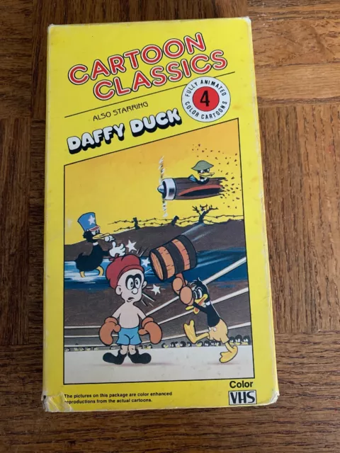 Daffy Duck Vintage Vhs Cartoon Favorites Color Picclick Hot Sex Picture