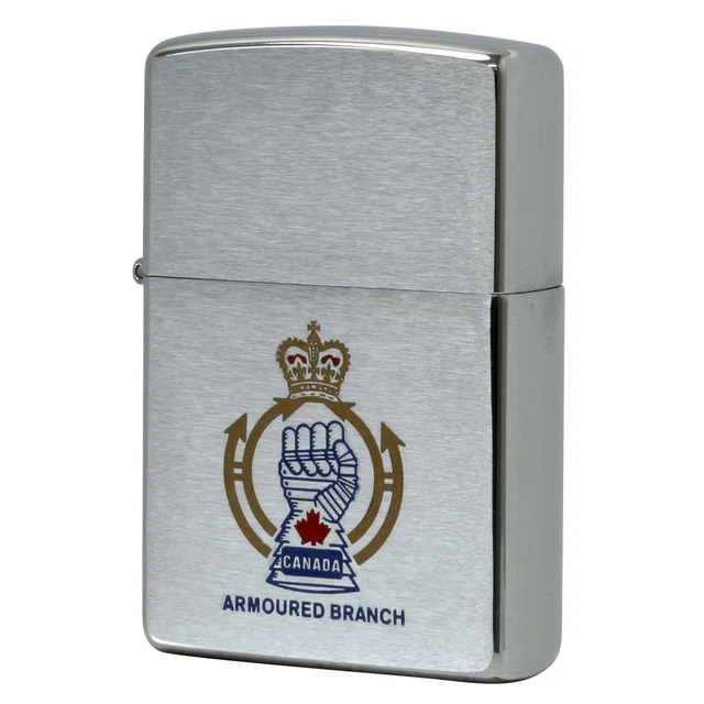 ZIPPO USED 1999 Manufactured In Canada Canadian Military Series Royal ...