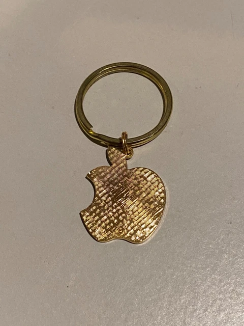 VINTAGE MINT APPLE Computer logo Rainbow Multi-Color Key Chain $60.00 ...