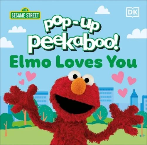 DK POP-UP PEEKABOO! Sesame Street Elmo Loves You (Libro de cartón) EUR ...