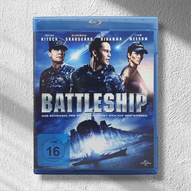 BATTLESHIP BLU-RAY DISC Rihanna Liam Neeson Taylor Kitsch Film Filme ...