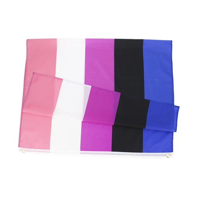 90X150CM LGBT GENDERQUEER Genderfluid Gender Fluid Pride Flag For Decoration> ## EUR 4,55 ...