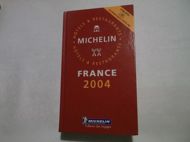 GUIDE MICHELIN 2004 GUIDE ROUGE france EUR 6,00 - PicClick FR