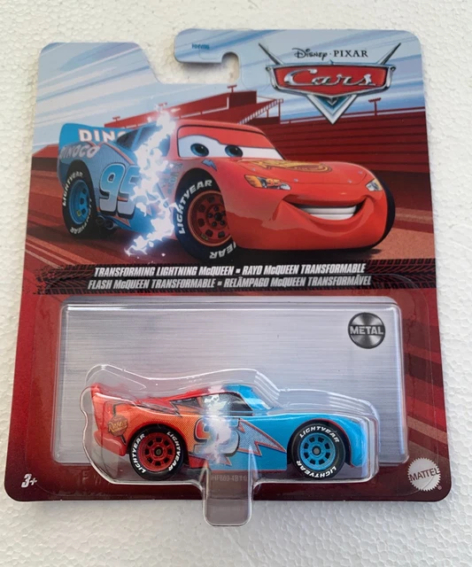 DISNEY PIXAR CARS TRANSFORMING LIGHTNING MCQUEEN New 2026 Card $25.39 ...
