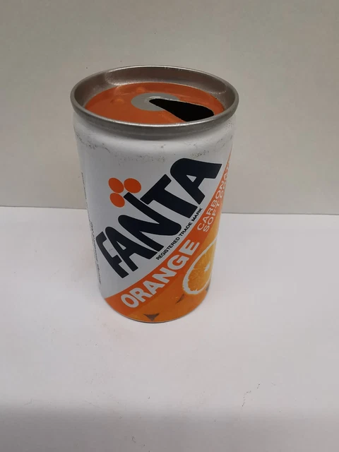 FANTA ORANGE MINI Dose ENGLAND leer 80er Jahre 1988 Vintage 150ml - 4 ...