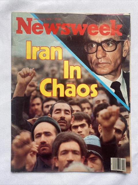 1979 JANUARY 8 Newsweek Magazine Iran In Chaos (MH429) £18.53 - PicClick UK